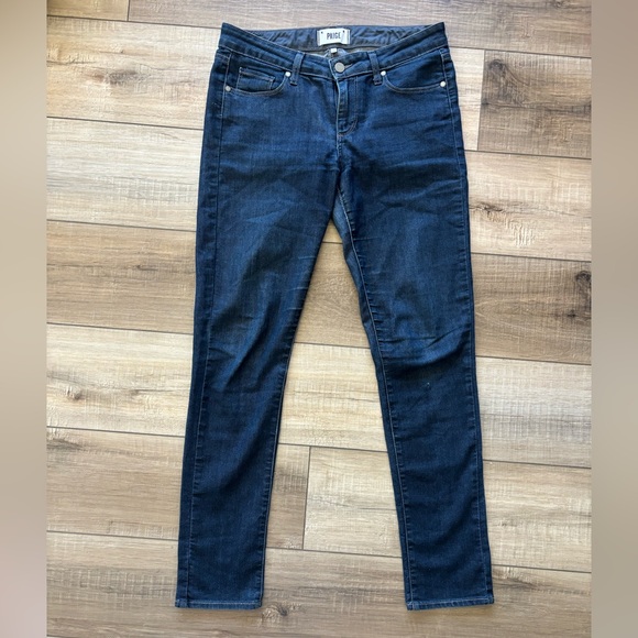 PAIGE | Jeans | Paige Dark Blue Skyline Skinny Jeans | Poshmark